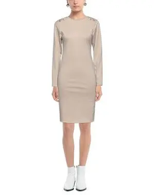 ODI ET AMO Mini Bodycon Dress - Beige