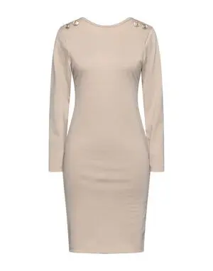 ODI ET AMO Mini Bodycon Dress - Beige