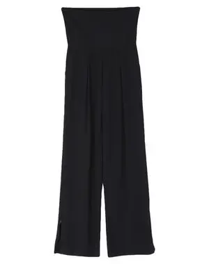 MANILA GRACE Wide-leg Pants - Black