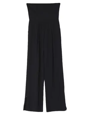 MANILA GRACE Wide-leg Pants - Black