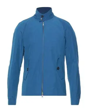 BARACUTA BARACUTA Zip Up Jacket Pastel Blue