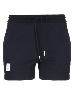 Thom Browne Shorts & Bermuda Shorts Midnight Size Cotton - Blue