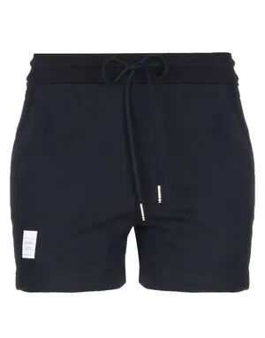Thom Browne Shorts & Bermuda Shorts Midnight Size Cotton - Blue