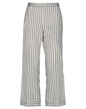 SEVENTY VENEZIA Striped Pants - Grey
