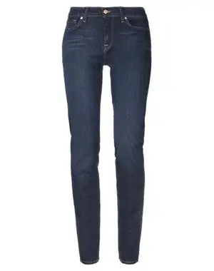 7 For All Mankind Straight-leg Jeans In Dark Wash