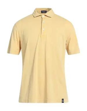 DRUMOHR Polo Shirt Size Cotton - Light Yellow
