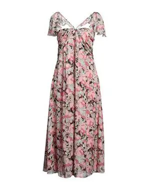 Pinko Maxi Flared Dress - Pink