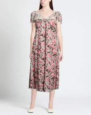 Pinko Maxi Flared Dress - Pink