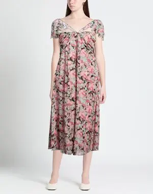Pinko Maxi Flared Dress - Pink