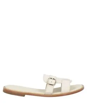 DOUCAL'S Leather Sandals - Ivory