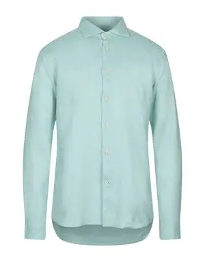 DRUMOHR Shirt Size Linen - Light Green