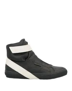 Superga High-top Leather Sneakers - Black