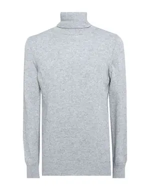 TSD12 Turtleneck Knit Top Grey