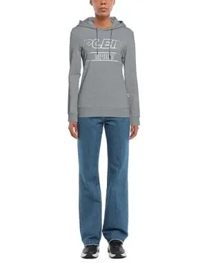 PLEIN SPORT Cotton And Elastane Sweatshirt - Grey