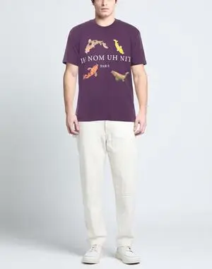 IH NOM UH NIT T-shirt Size Cotton, Elastane