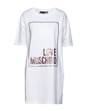 Moschino Mini T-shirt Dress - White