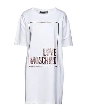 Moschino Mini T-shirt Dress - White