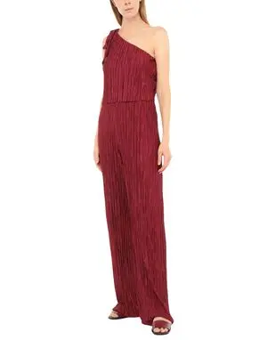 MARC ELLIS One-shoulder Jumpsuit - Red