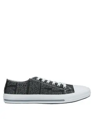 John Galliano Textile Sneakers - Black