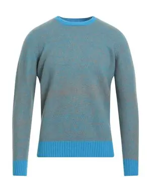 DRUMOHR Lambswool Crewneck Sweater - Blue