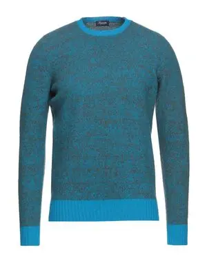 DRUMOHR Lambswool Crewneck Sweater Deep Jade