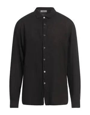 Crossley Shirt Size Linen - Black