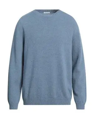 Malo Sweater Light Wool, Cashmere - Blue
