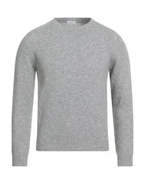 Malo Wool Cashmere Sweater - Light Grey