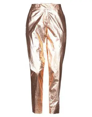 MANILA GRACE Tapered Metallic Pants