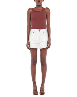 ANIYE BY Denim Shorts - White