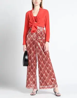 VICOLO Wide-leg Trousers - Orange