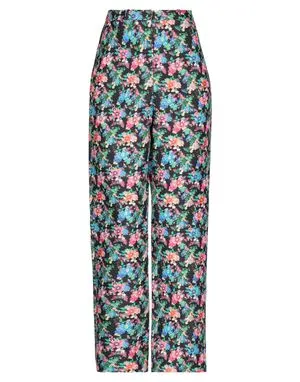Rabanne Floral-print Straight-leg Pants