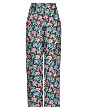 Rabanne Floral-print Straight-leg Pants