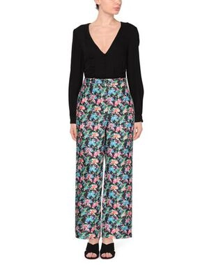 Rabanne Floral-print Straight-leg Pants