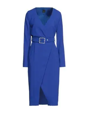 Pinko Midi Dress Bright Polyester - Blue
