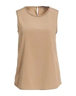 Peserico Top In Silk And Elastane