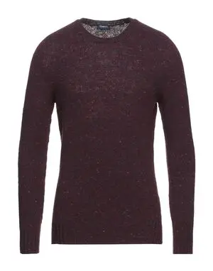 DRUMOHR Sweater In Virgin Wool, Cashmere, And Polyamide Deep Purple