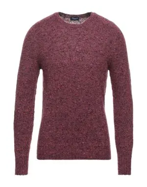 DRUMOHR Sweater In Virgin Wool, Cashmere, And Polyamide Garnet