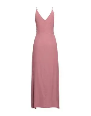 Atos Lombardini Maxi Georgette Dress - Pastel Pink
