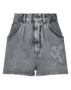 Alberta Ferretti Denim Shorts - Grey