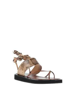 Paris Texas Thong Sandals - Brown