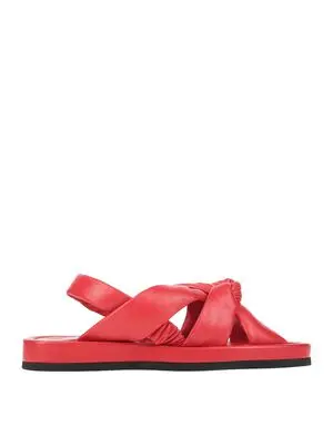 STRATEGIA STRATEGIA Soft Leather Sandals Red