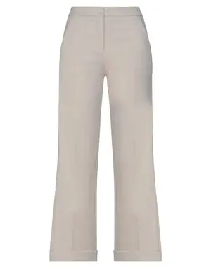 NORA BARTH Flared Twill Pants - Beige