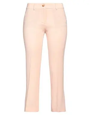 Alberto Biani Flared Cropped Trousers - Apricot