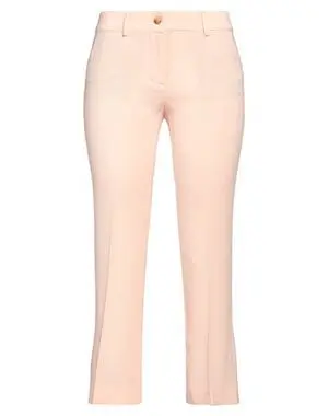 Alberto Biani Flared Cropped Trousers - Apricot