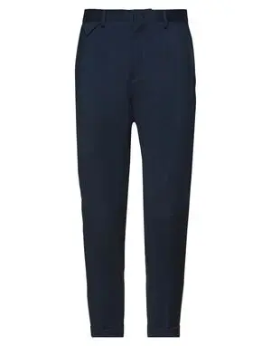 LOW BRAND Tailored Cropped Pants Dark Blue
