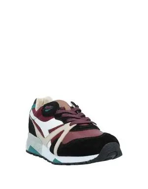 DIADORA Sneakers Size Soft Leather, Textile Fibers