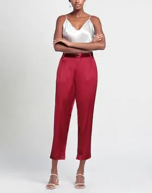 Liviana Conti Straight-leg Pants - Brick Red