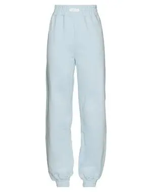 Gcds High-waisted Tapered Leg Pants - Sky Blue