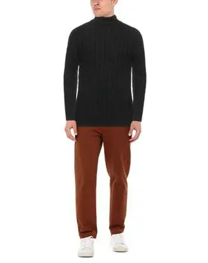 Alpha Studio Turtleneck Knit Top - Black